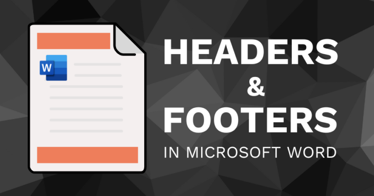 How to Effectively Use Headers and Footers in Microsoft Word - TTS NORDIKA